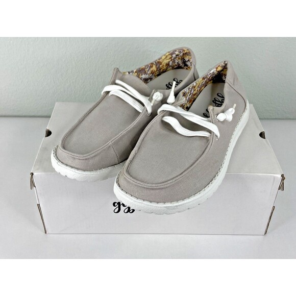 Gypsy Jazz | Shoes | Gypsy Jazz Women Holly 3 Gray Shoe Slip On Casual ...